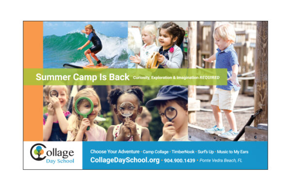 Collage Day School Ad Design - Fisher Agency Jacksonville FL