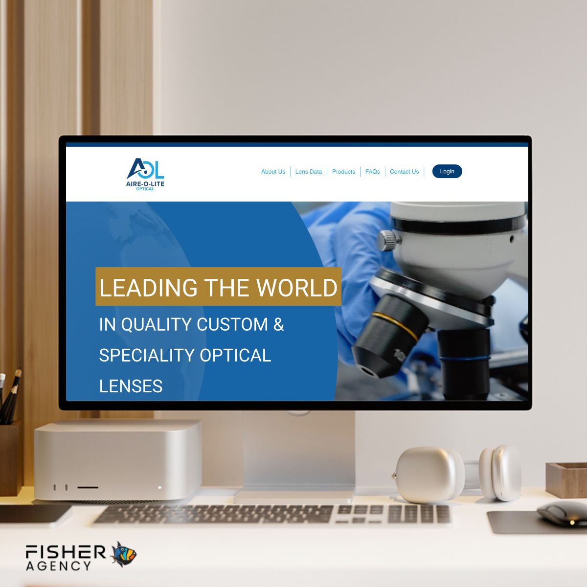 Manufacturing Website Design in Jacksonville, FL by Fisher Agency